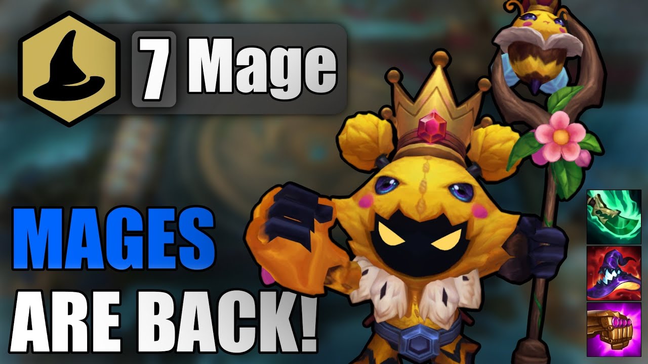 7 Mage 3 Star Veigar CARRY | TFT Set 12 Magic n' Mayhem - YouTube