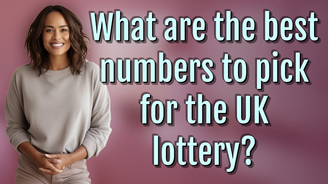 What are the best numbers to pick for the UK lottery? - YouTube