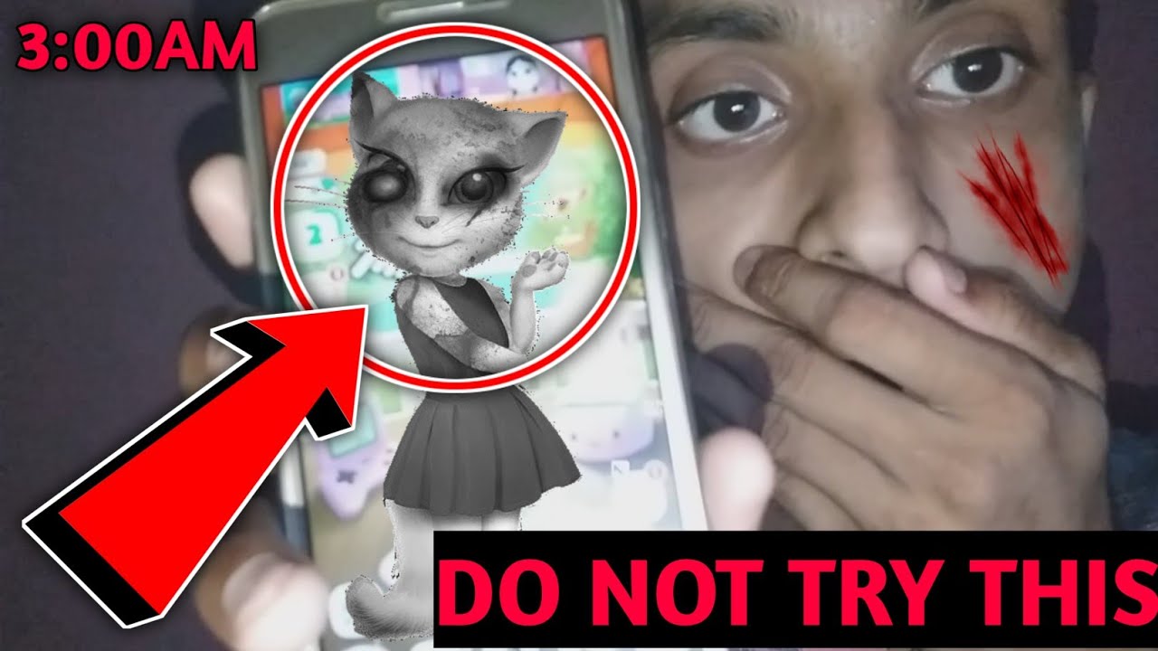 Do Not Talk To Angela at 3:00 AM Challenge | Talking Angela | Talking ...