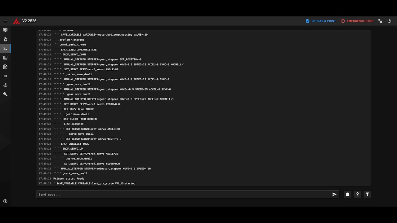 Klipper Macro Config Trace - YouTube