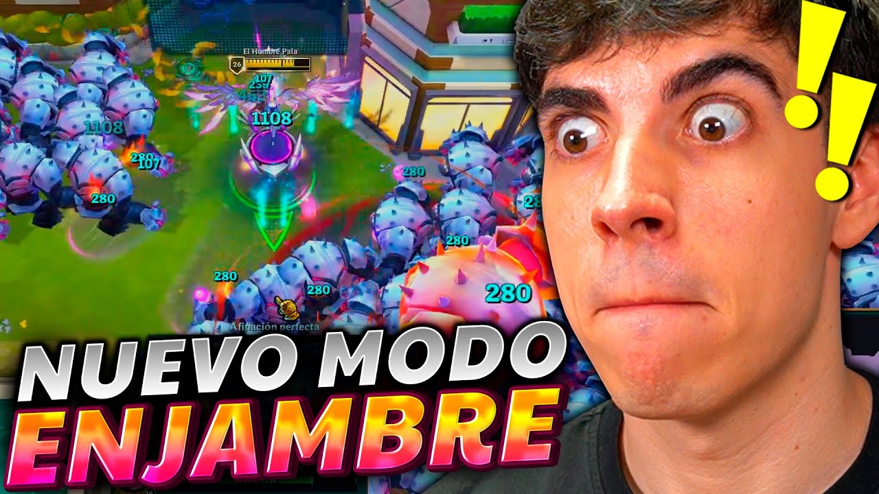 😱¡MI PRIMERA VEZ en el [NUEVO MODO ENJAMBRE] de LOL y ES UNA LOCURA ...