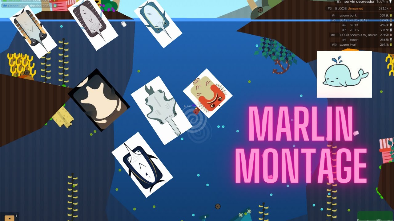Marlin montage Deeeep.io - YouTube