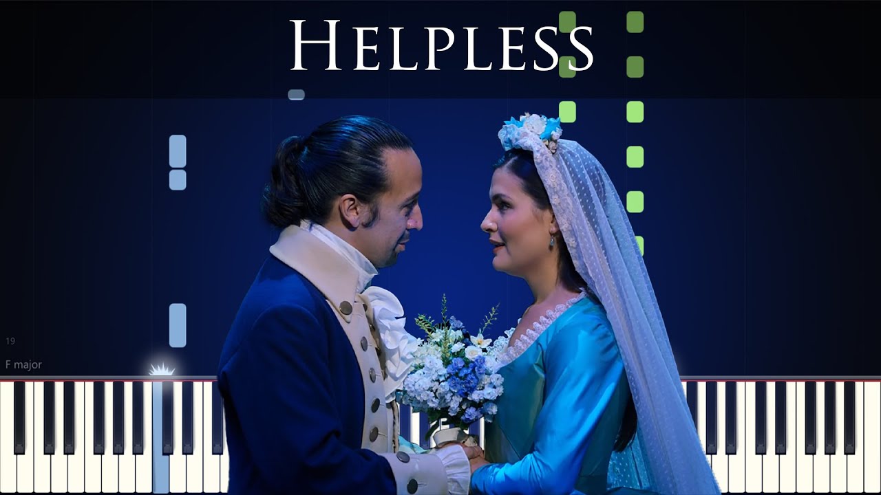 Helpless | Hamilton | Piano Synthesia - YouTube