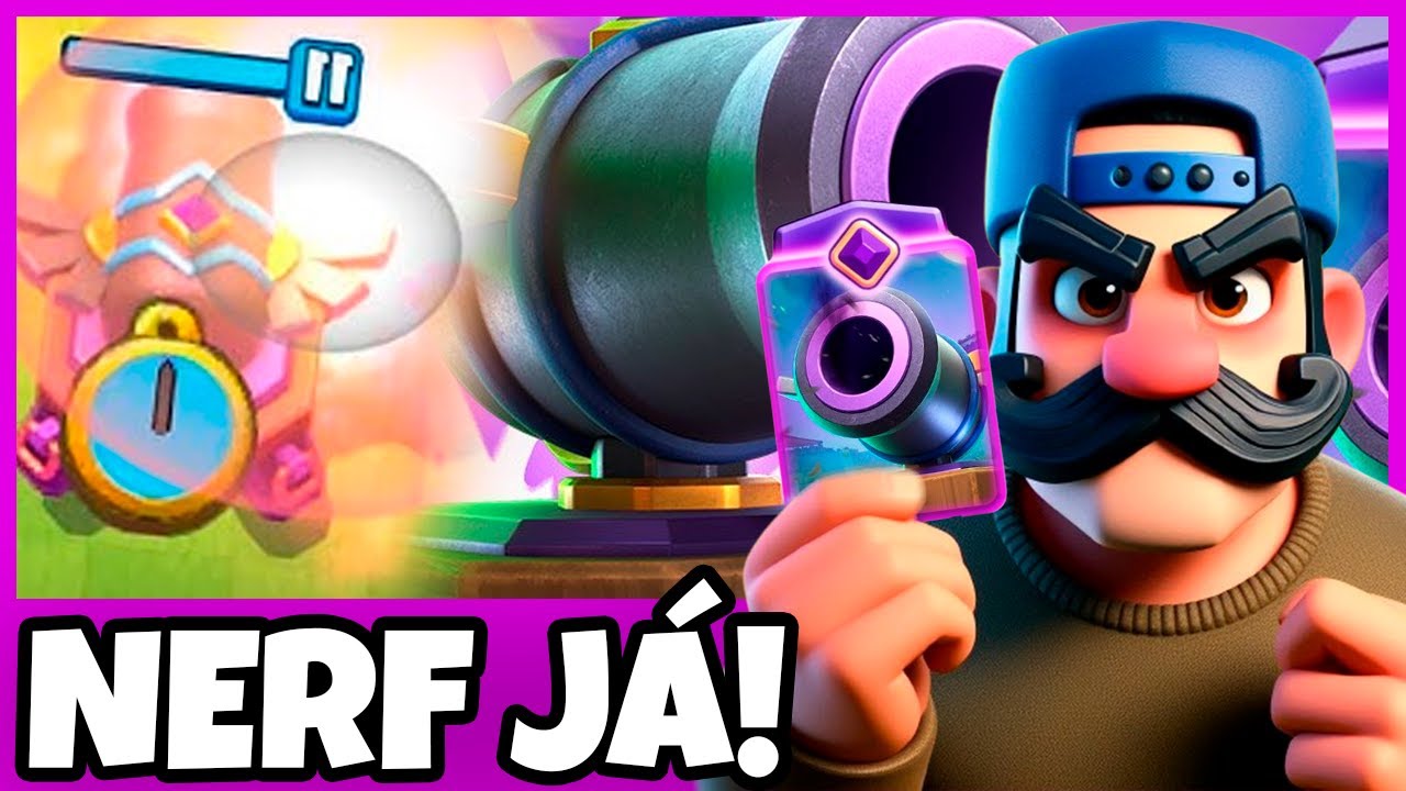 Três decks para você testar com a nova evolução do canhão no clash ...