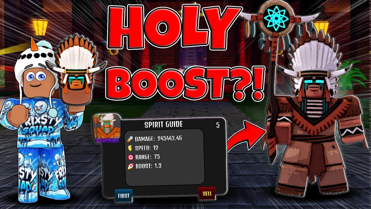 NEW SPIRIT GUIDE IS SOO GOOD?! SPIRIT GUIDE SHOWCASE!! (THE HOUSE TD ...