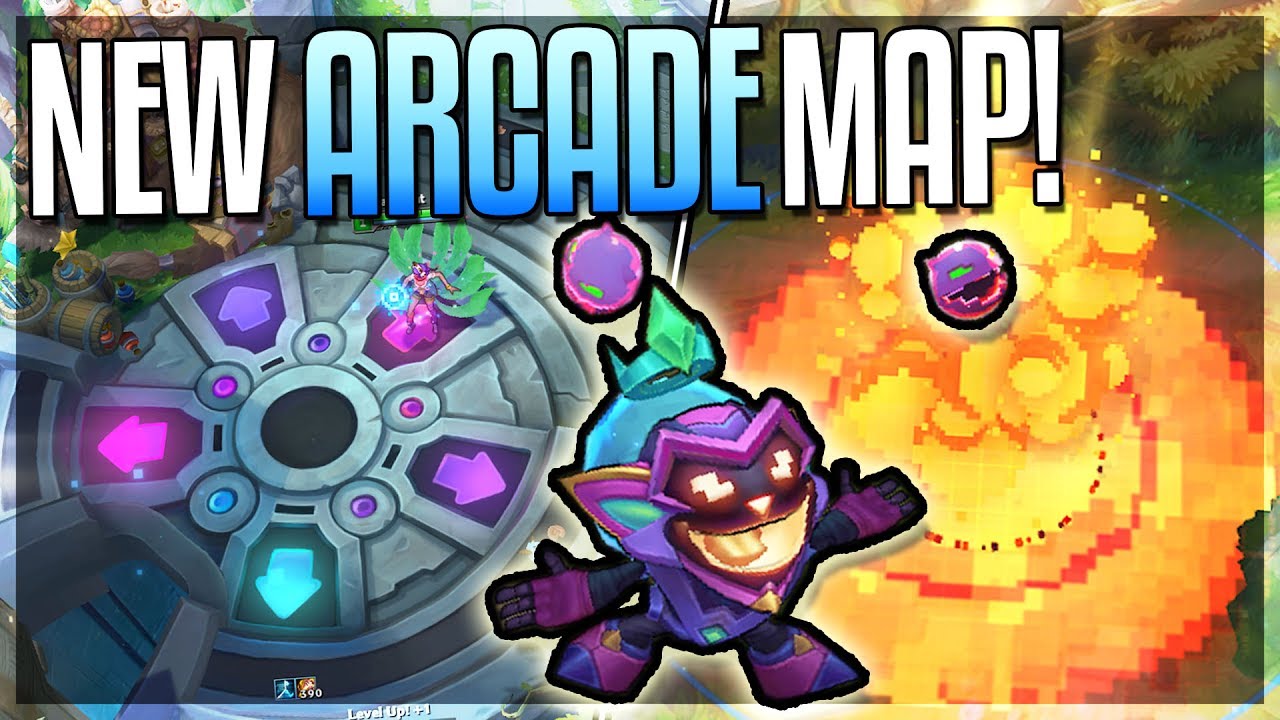 NEW ARCADE SUMMONERS RIFT MAP!! Battle Boss Ziggs Gameplay! League of ...