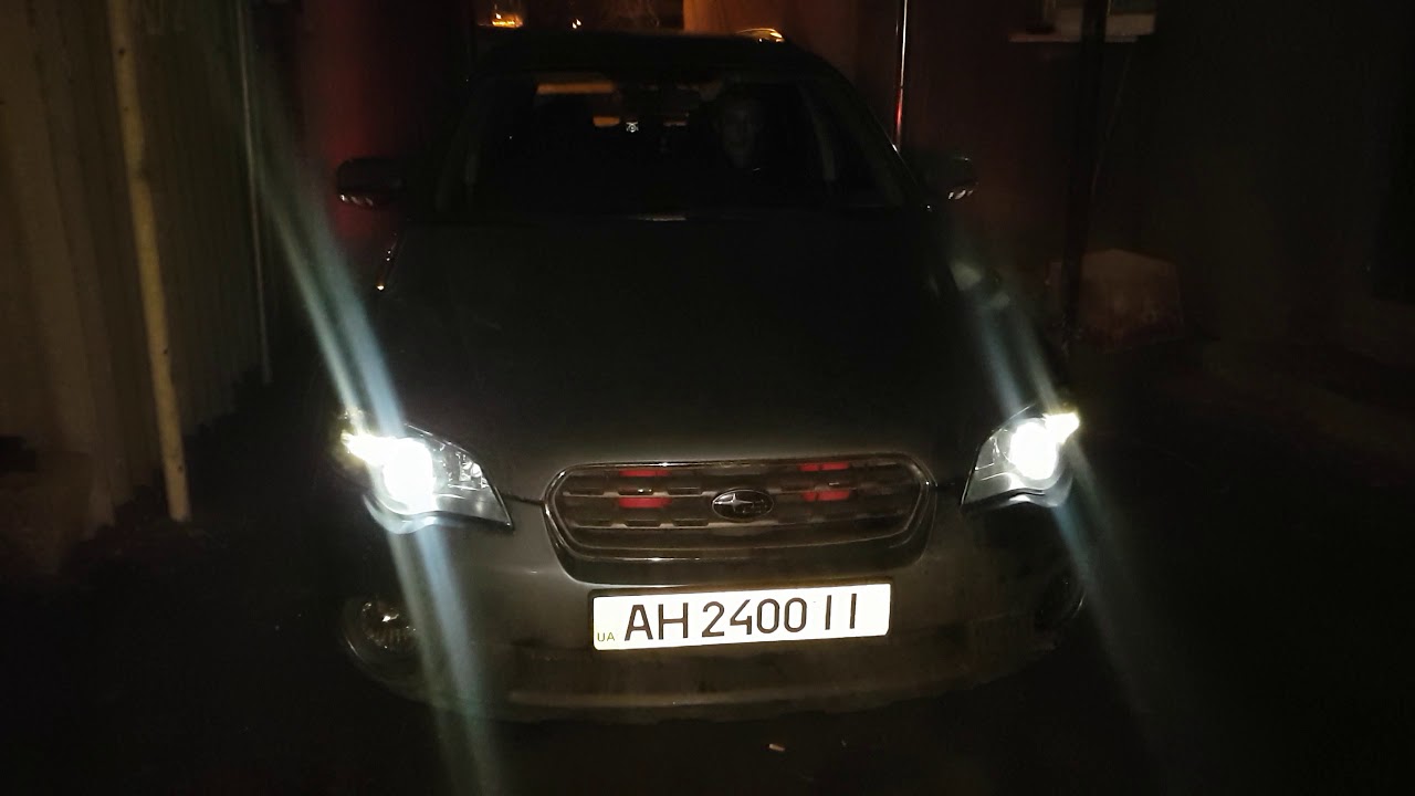 Subaru Outback '05 Daytime running lamp(DRL) - YouTube