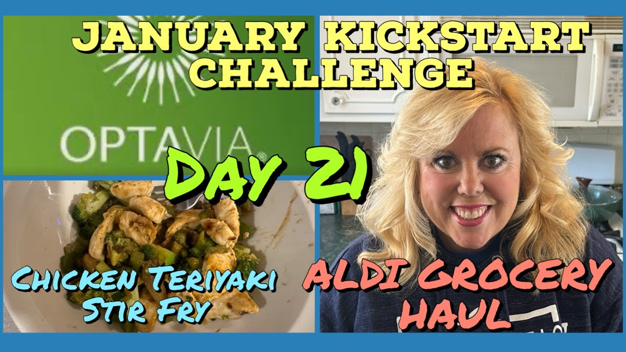 JANUARY KICKSTART CHALLENGE // DAY 21 // OPTAVIA 5 & 1 // CHICKEN ...