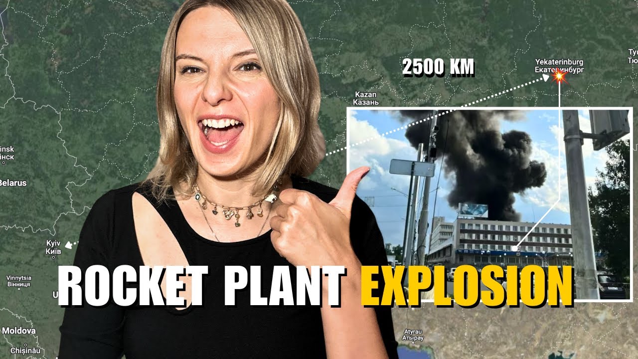 ROCKET PLANT ON FIRE IN YEKATERINBURG & EXPLOSION IN KURSK Vlog 760 ...