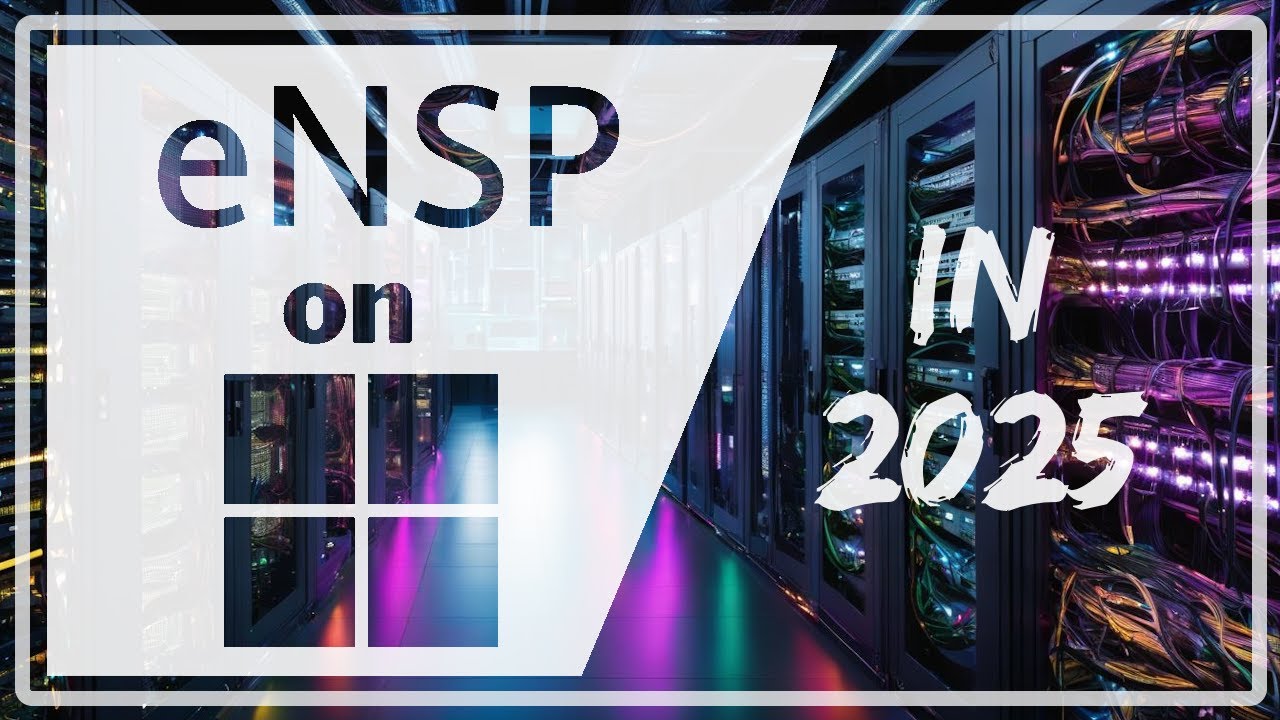 Installing eNSP on Windows 11 2025 - YouTube