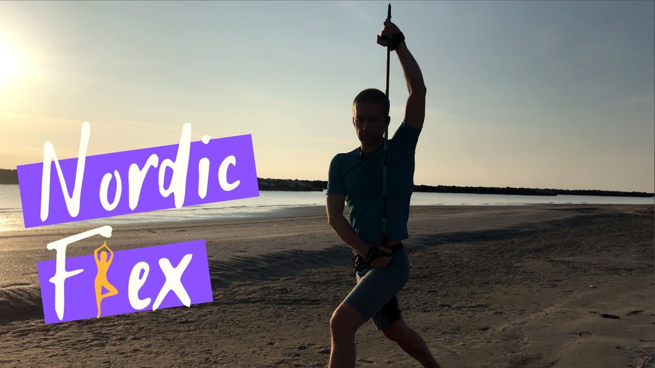 Растяжка после скандинавской ходьбы: сила и гибкость c Nordic Flex ...