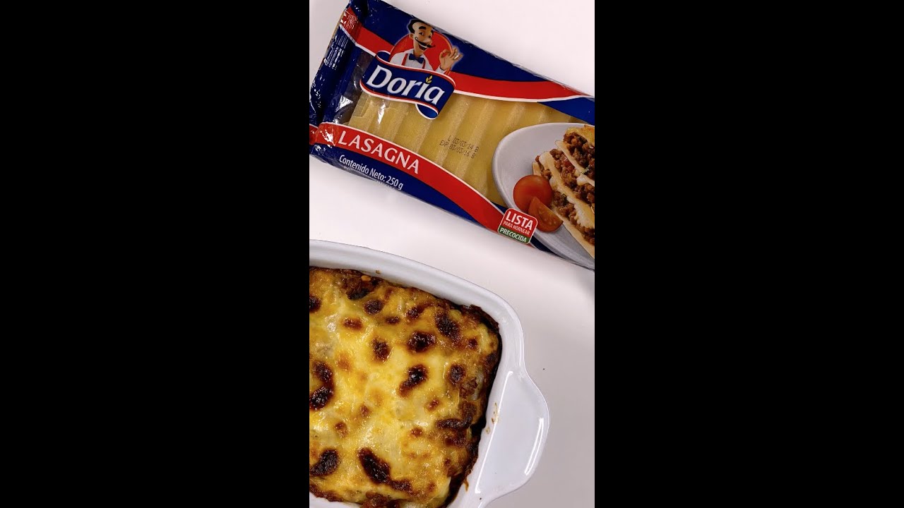 Lasagna Mixta Vegetariana - YouTube