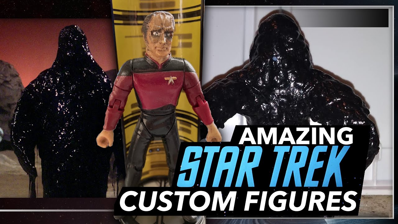 Amazing Star Trek Custom Action Figures! - Part 1 - YouTube