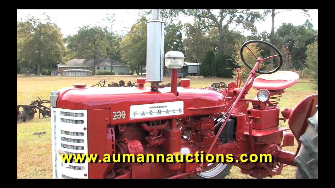 Dwight Purvis Online Tractor Auction - Farmall 200 - Aumann Auctions ...
