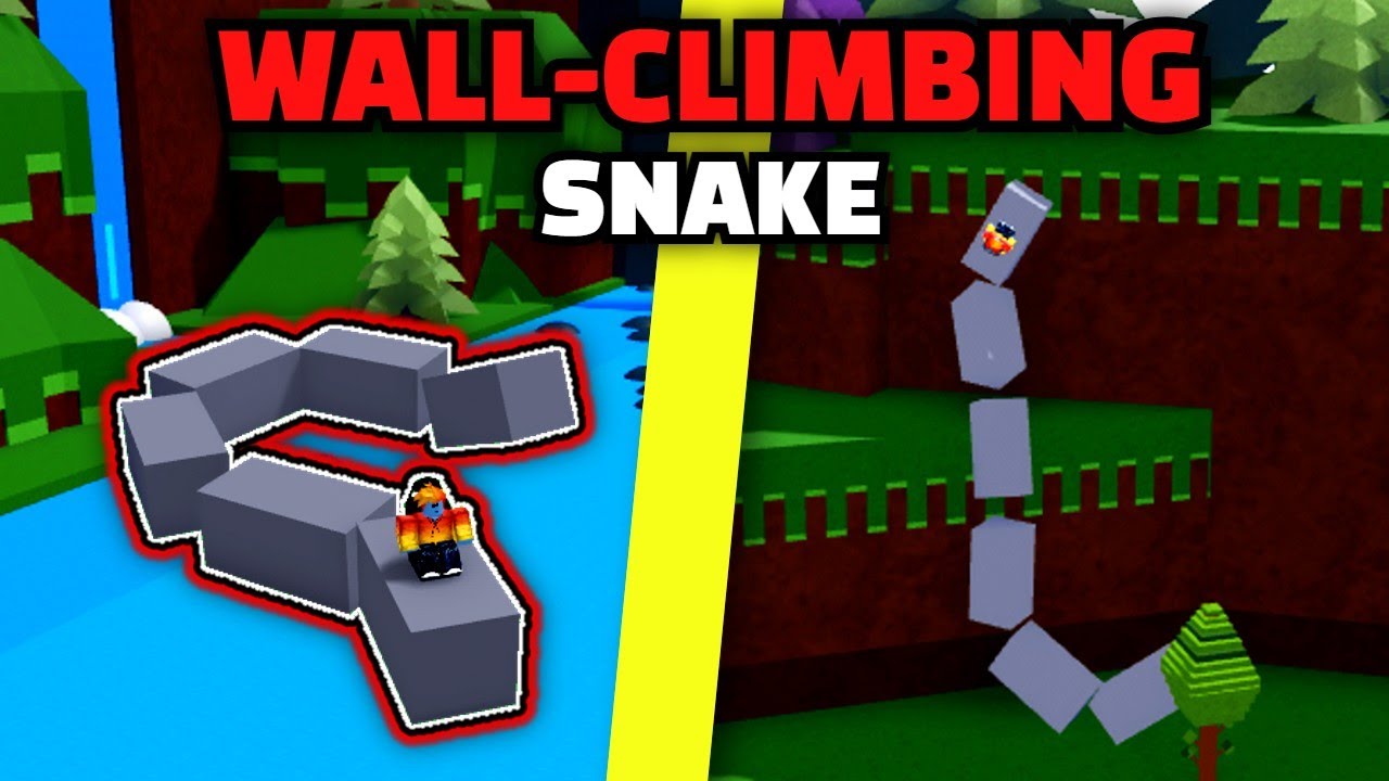 WALL CLIMBING SNAKE (Tutorial) | Roblox Build a Boat for Treasure - YouTube