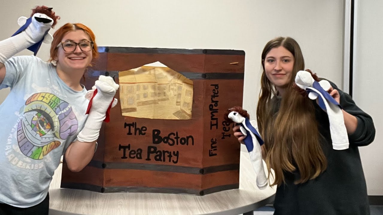 The Boston Tea Party Puppet Show! - YouTube