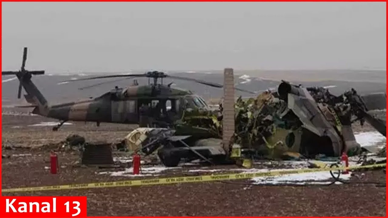 Turkish military helicopters collide in midair, killing 5 military ...