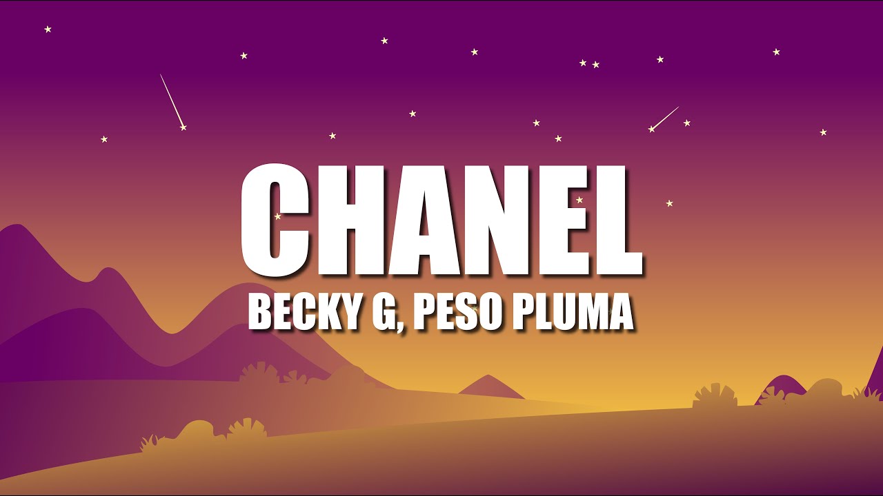 Becky G, Peso Pluma - Chanel (Letra/Lyrics) - YouTube