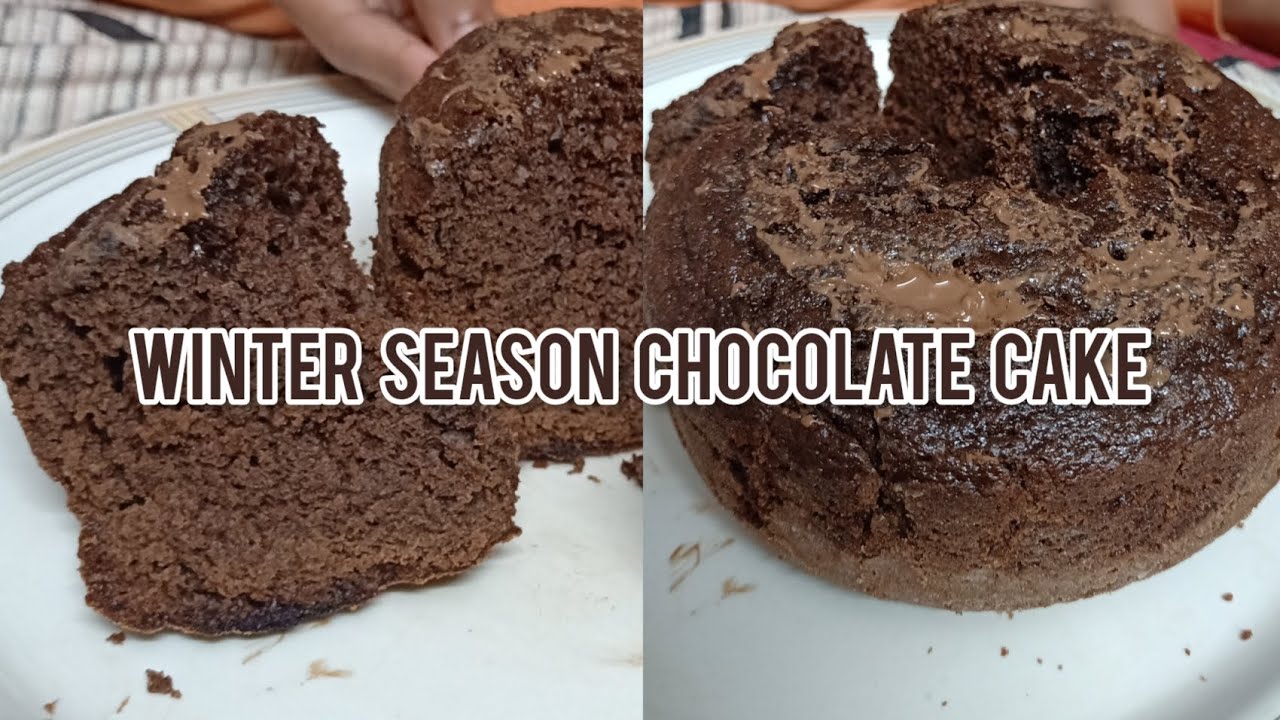 chocolate cake 🍰 /winter season - YouTube