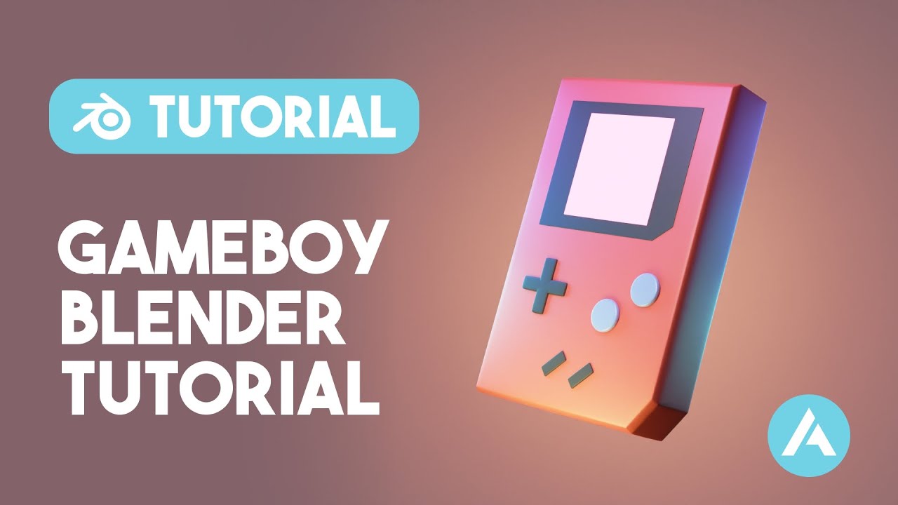 How i make Gameboy in Blender - YouTube