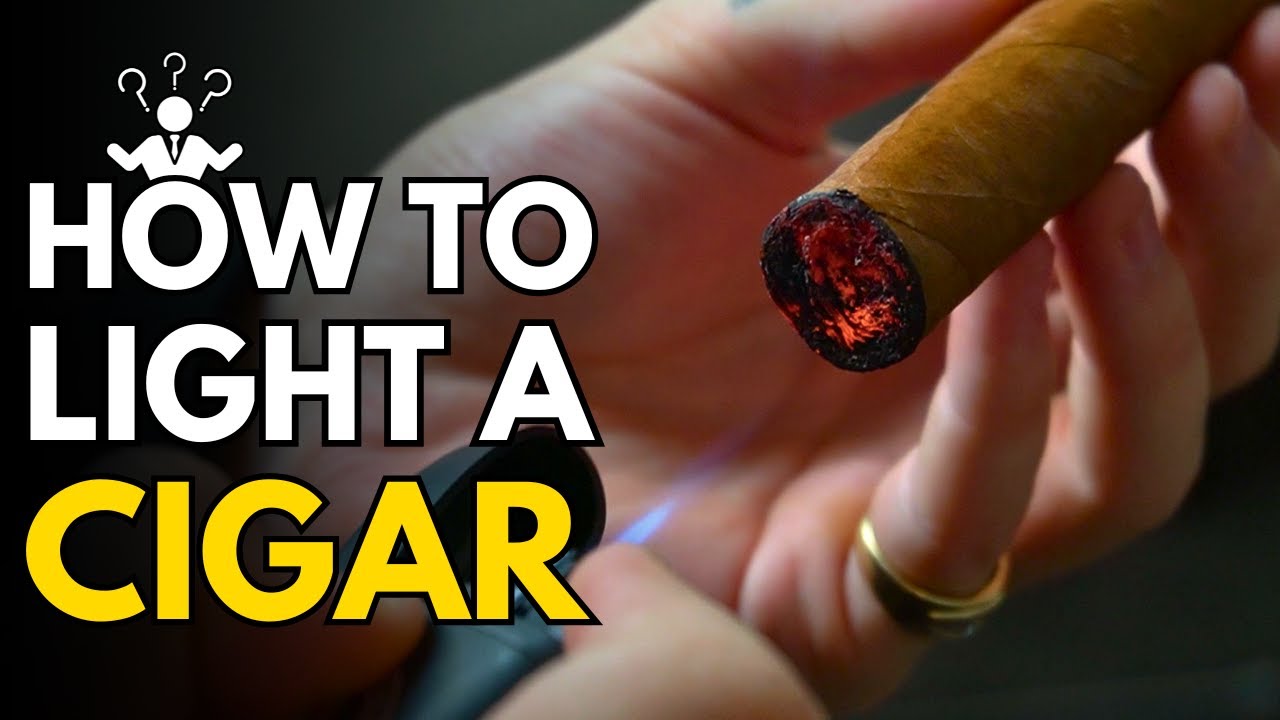 How to Light a Cigar: A Comprehensive Guide - YouTube
