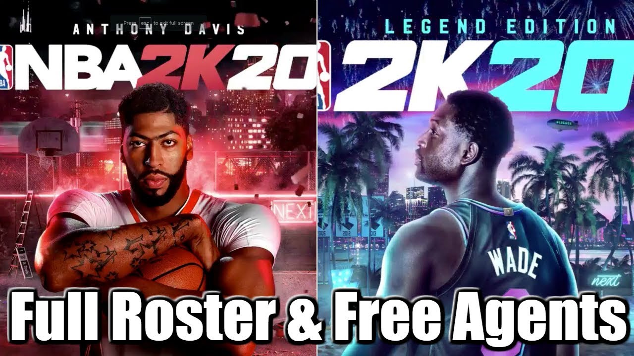 NBA 2K20: Player Ratings - Full Roster of All 30 Teams & Free Agents ...