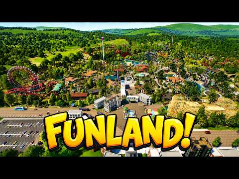 23 Roller Coaster Mega Park!: FUNLAND!