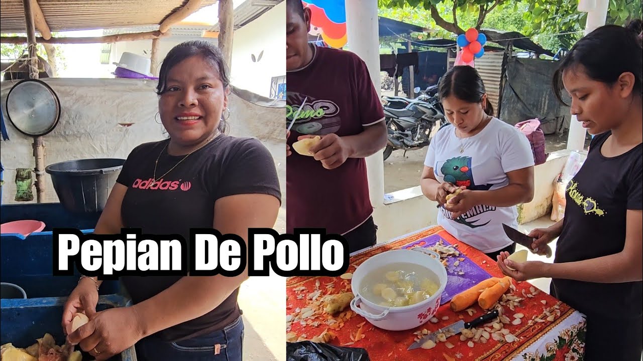 Toñita Haces Esta Rica Comida Pepian De Pollo Para Su Cumpleaños De ...