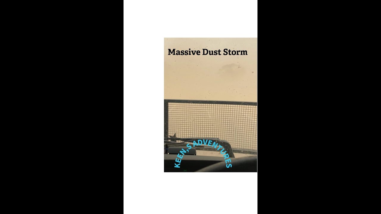 Massive Dust Storm. part 1 - YouTube