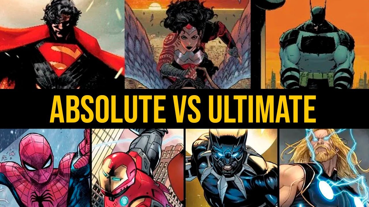 Ultimate vs Absolute: ¿El Renacer de MARVEL Y DC? - YouTube