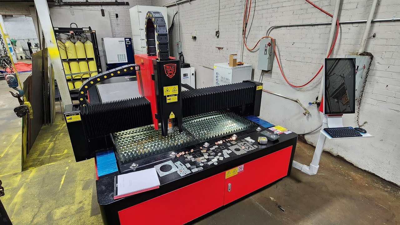 5x10 3kw MAX G5 Install @ SJS Machine in Fayetteville, Tn - YouTube