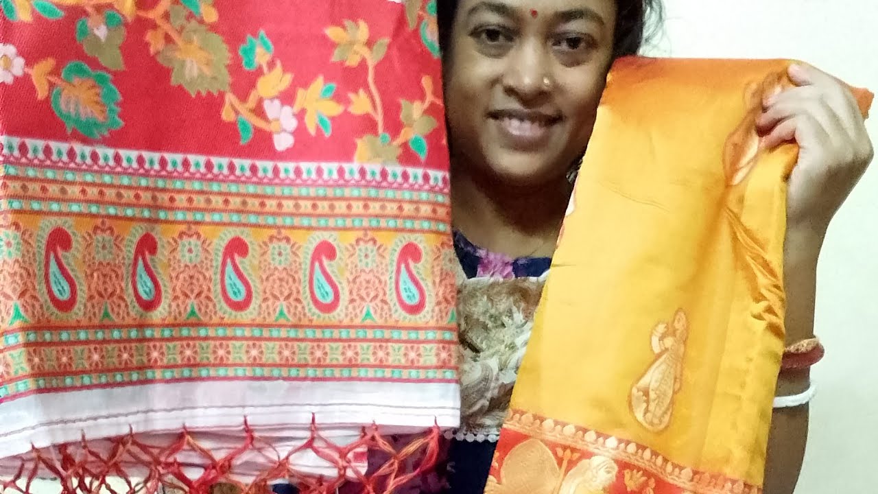মাত্র ₹ 599 টাকার এত ভালো সারী পাব ভাবতেও পারিনি,eto sundor saree,eto ...