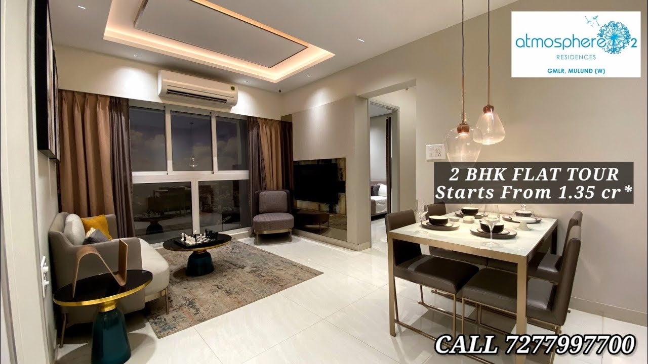 Atmosphere O2 by Wadhwa Group in Mulund | 2 Bhk Flat Tour @ 1.35 cr ...