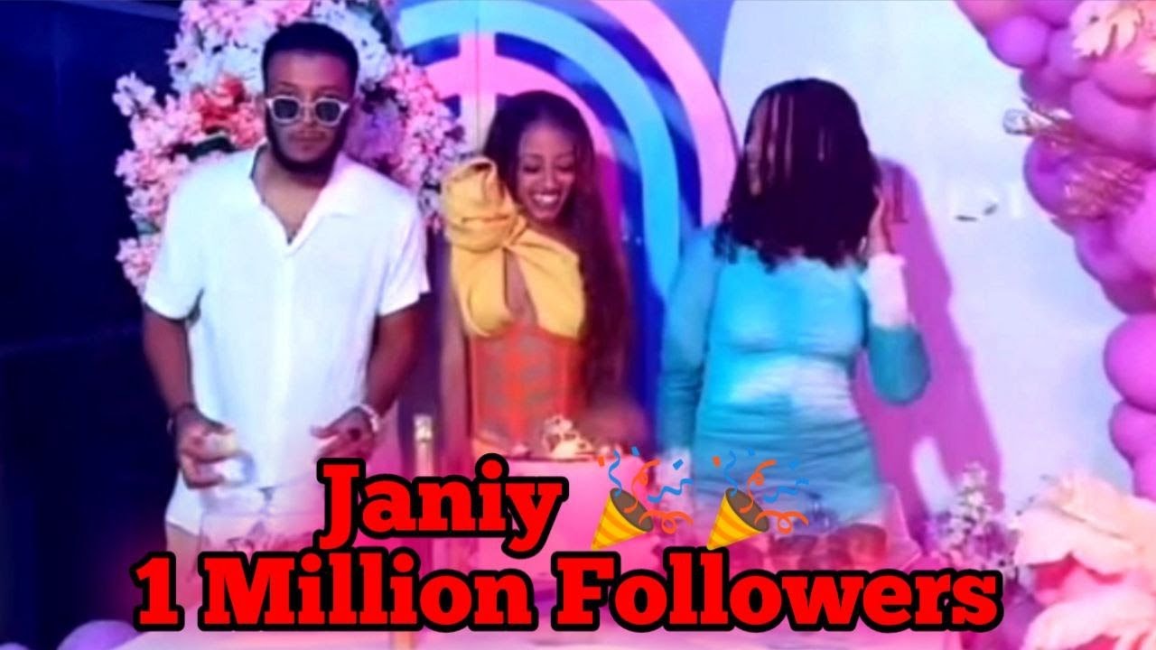 🔴 Janiy 1,000,000 followers ገባች በ Tiktok ተቀወጠ #ethiopiatiktok #janiy ...