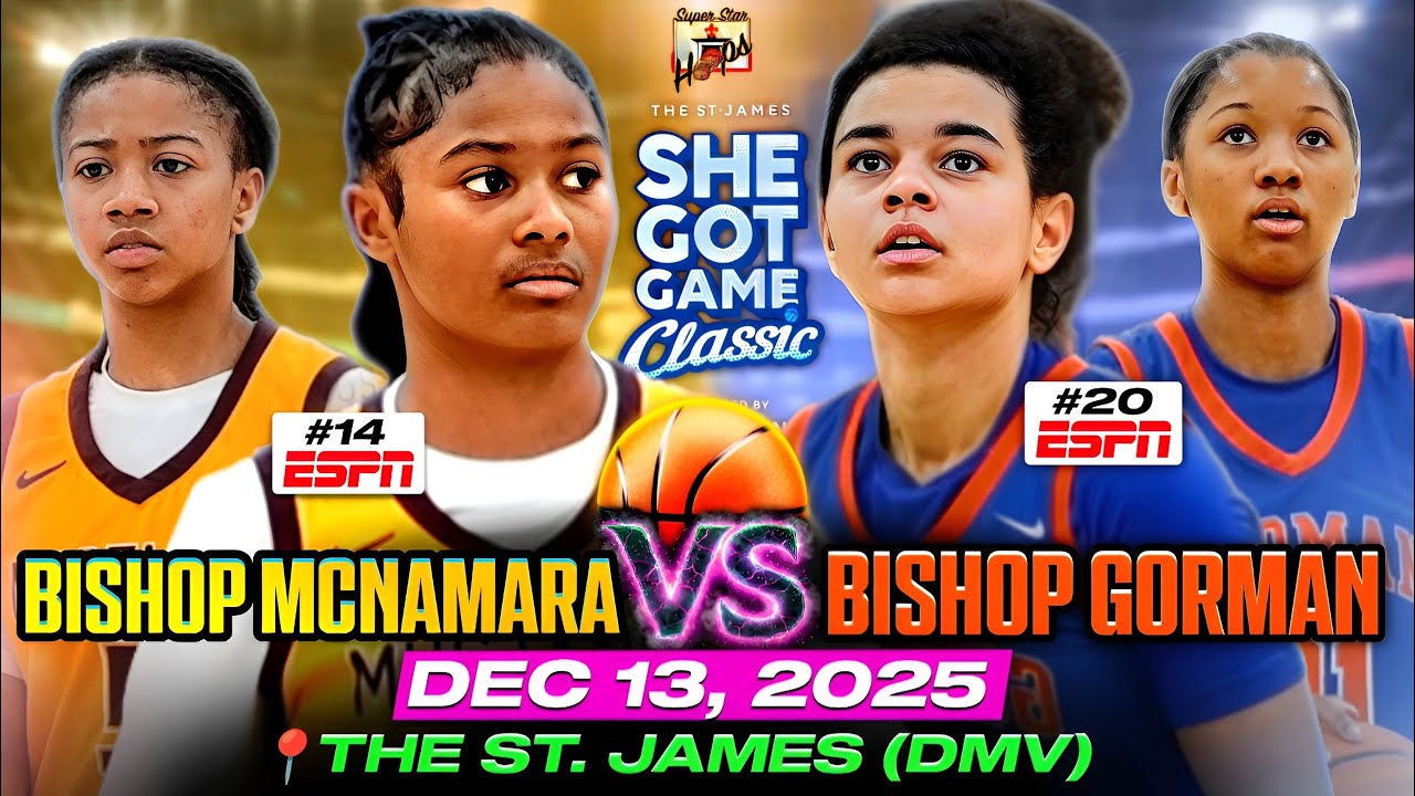 ⛹🏽‍♀️ Top-15 vs Top-20 5🌟 Guards 💥 Bishop Gorman vs Bishop McNamara ...