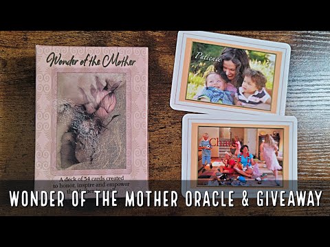 Wonder of the Mother Oracle | Unboxing and Flip Through and GIVEAWAY ...