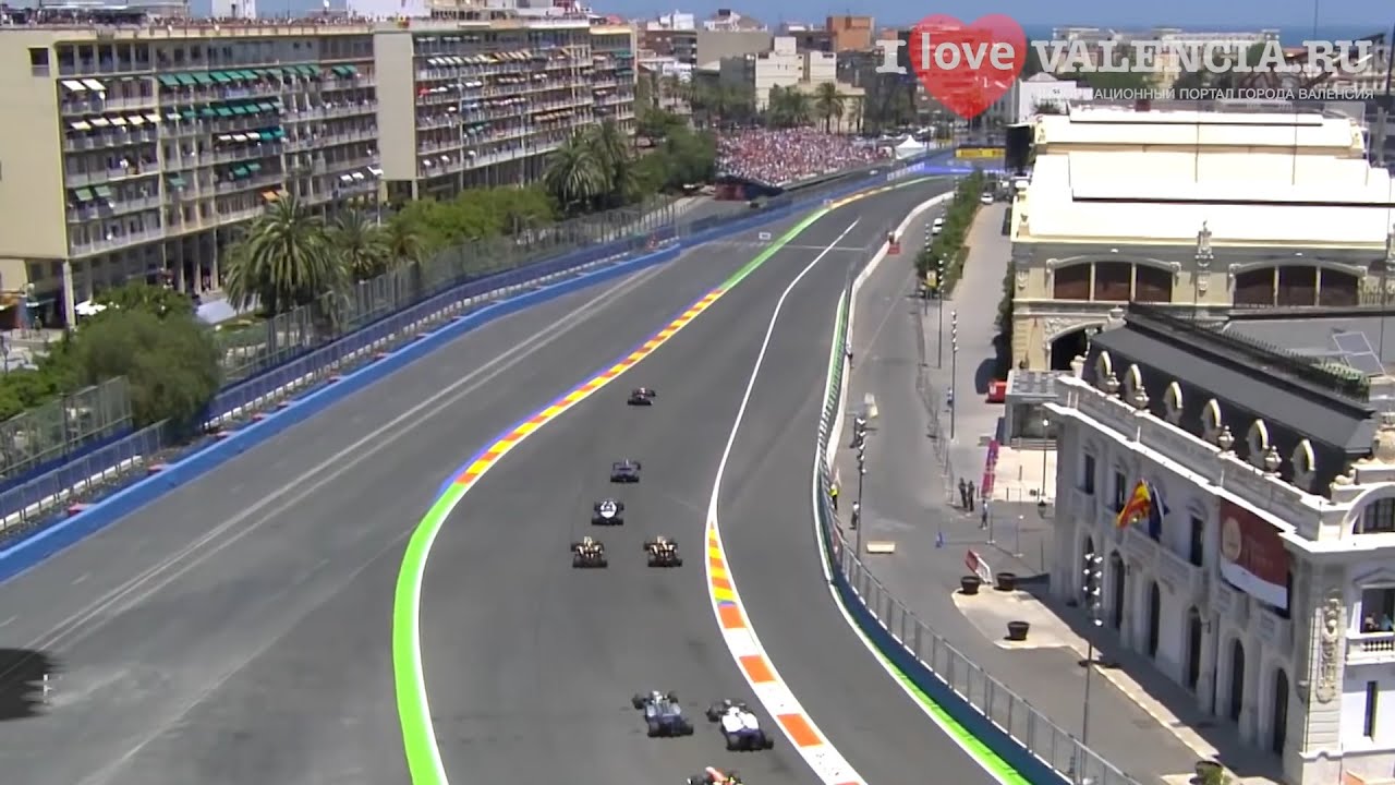 Valencia Street Circuit - первая городская трасса в Формула 1. 🏎 # ...