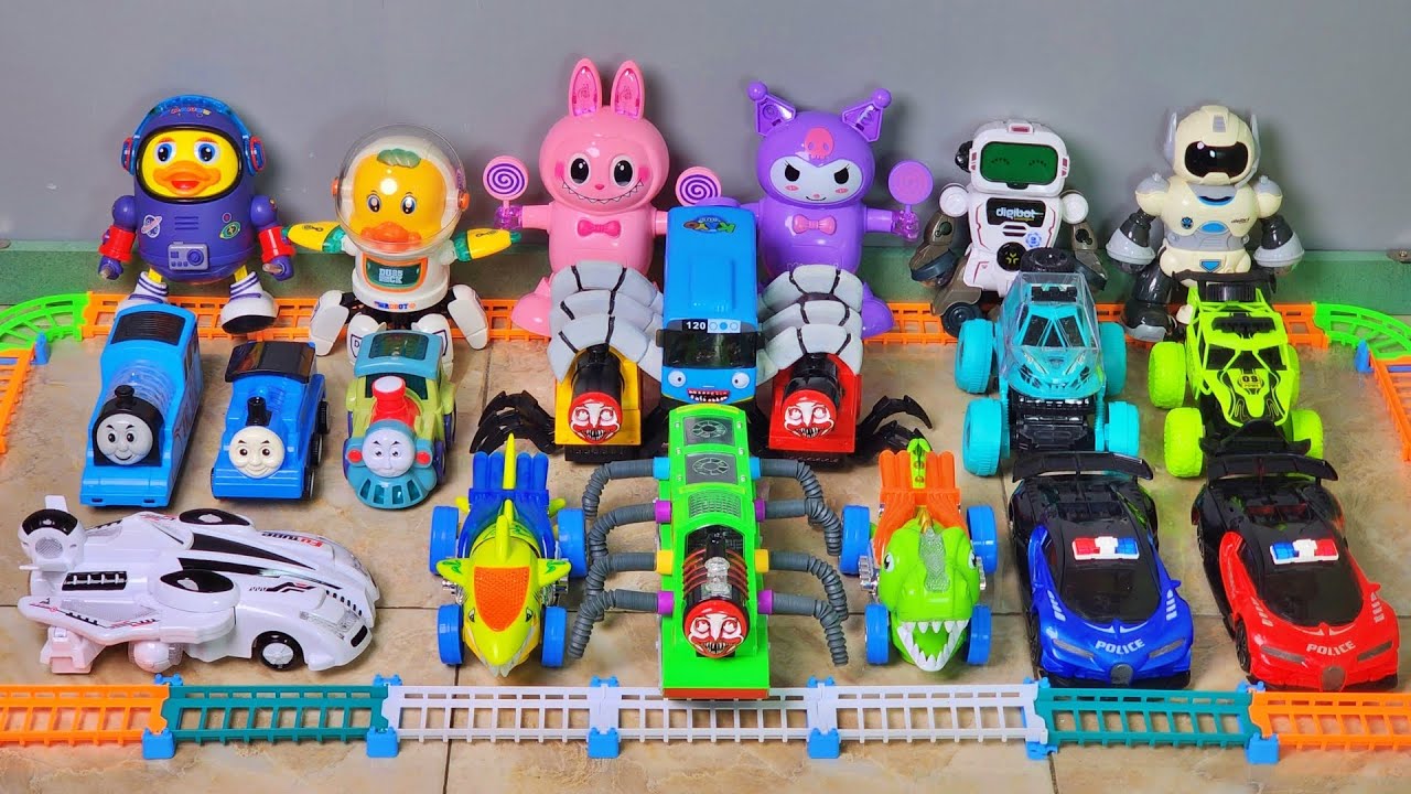 Aksi Robot Dinosaurus Melawan Kereta Hantu Choo Choo Charles, Bersama ...