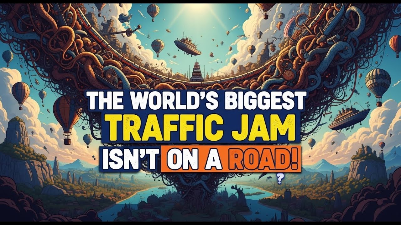 The World's Biggest Traffic Jam Isn't on a Road - YouTube