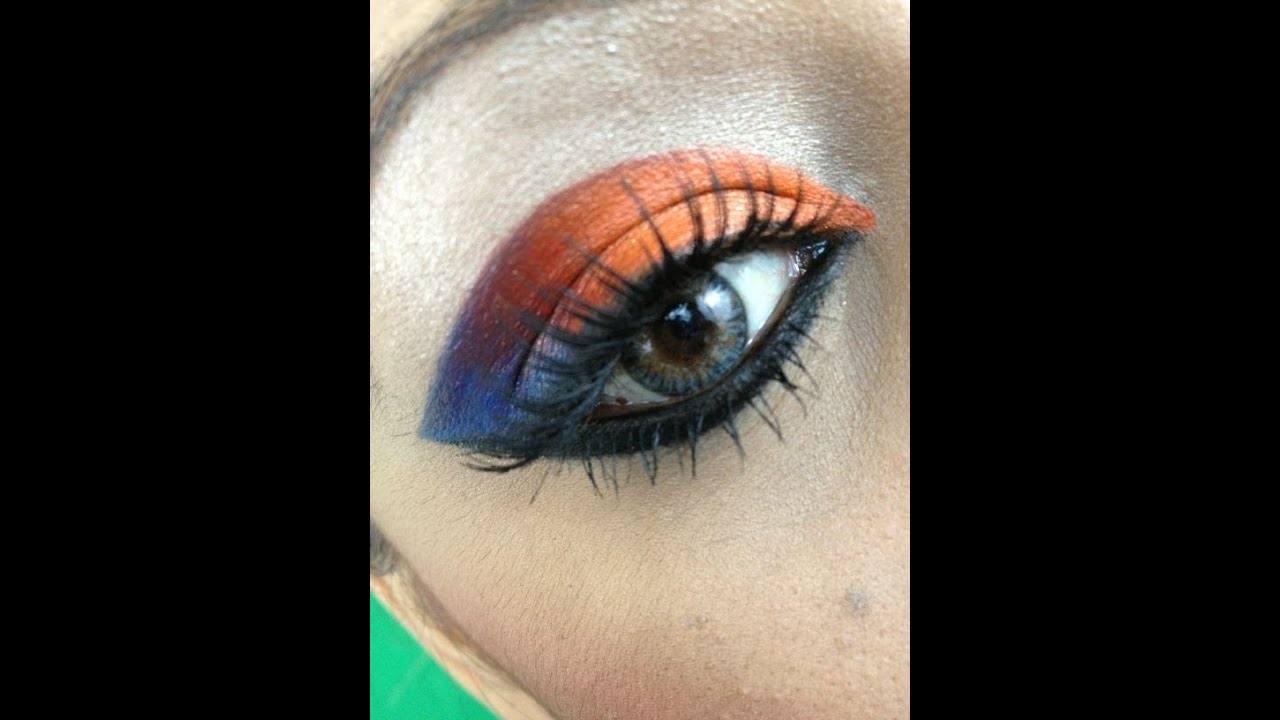 Bright & Funky Makeup Tutorial - YouTube