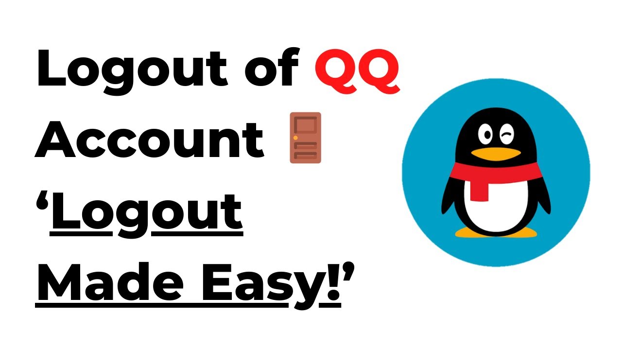 How to Sign Out or Logout of QQ Account 🚪 (Quick & Easy Guide!) - YouTube