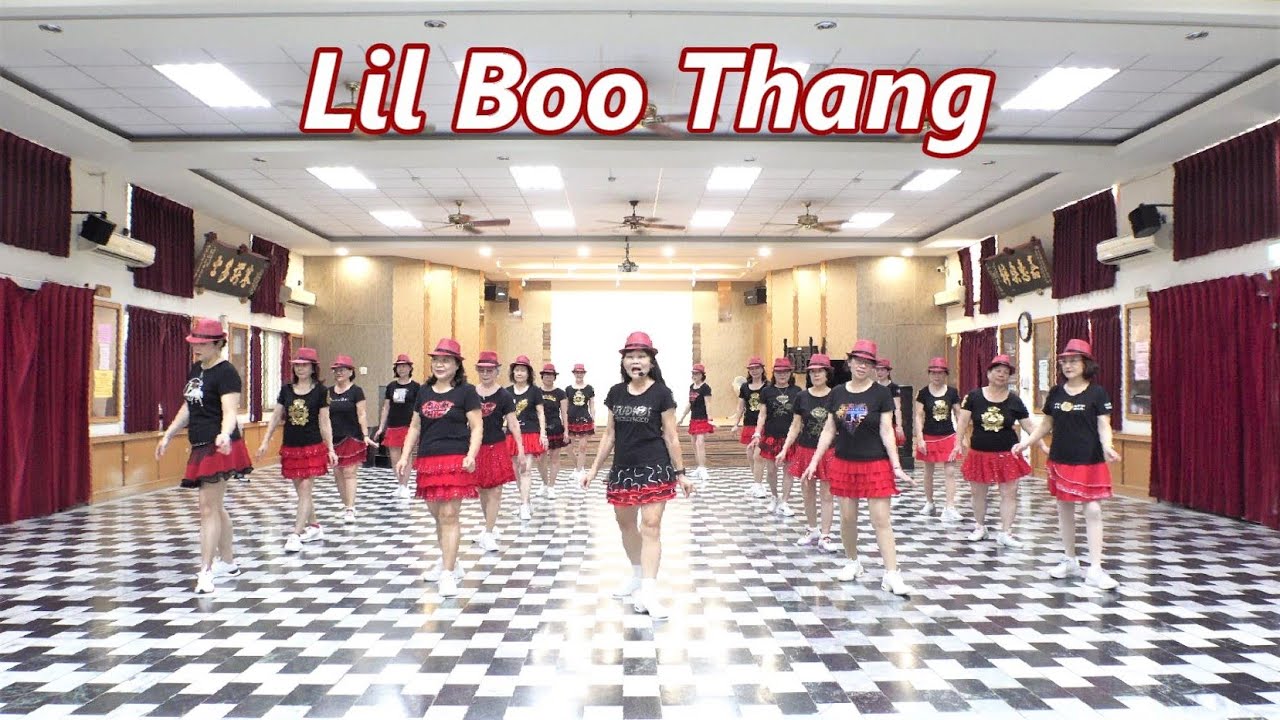 Lil Boo Thang│Line Dance by Julia Wetzel (USA)│Demo & Walk Through ...