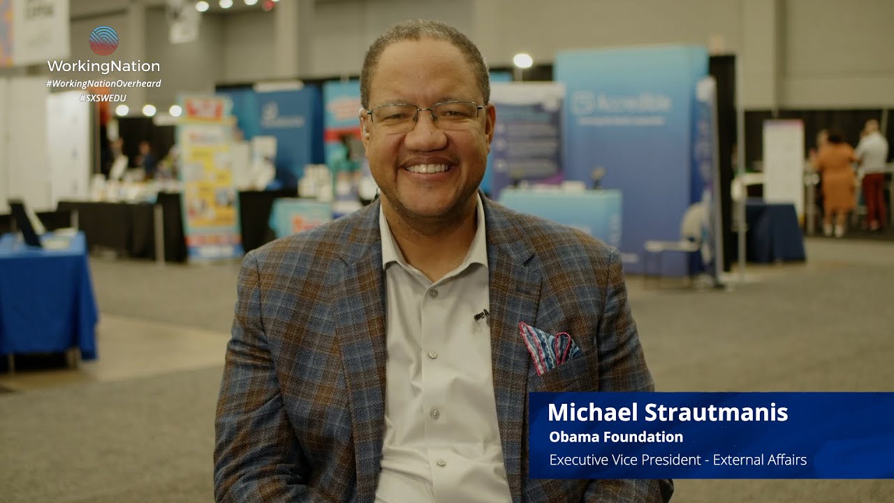 WorkingNation Overheard: Michael Strautmanis on access to understanding ...