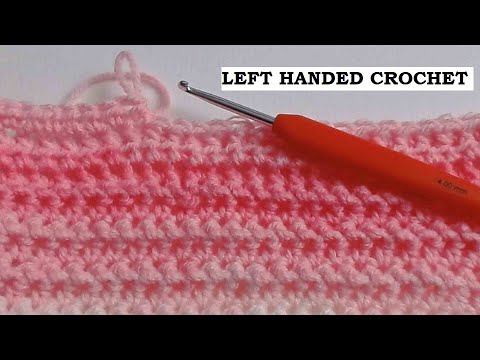 Left Handed Crochet. Basic crochet, This Quick pattern is BEAUTIFUL ...