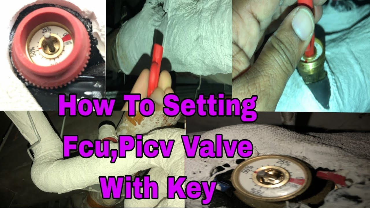 How to setting fcu picv ,Herz compnay pressure independent control ...