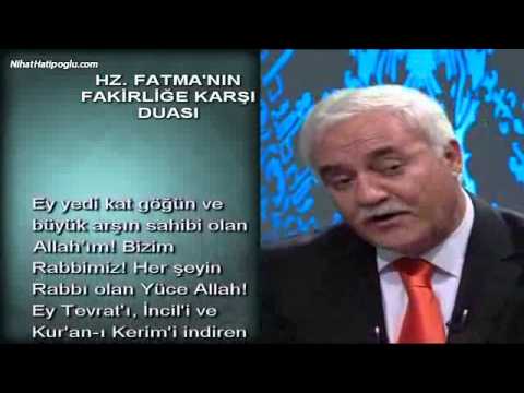 Hz. Fatma Fakirliğe Karşı Duası - NihatHatipoglu.com