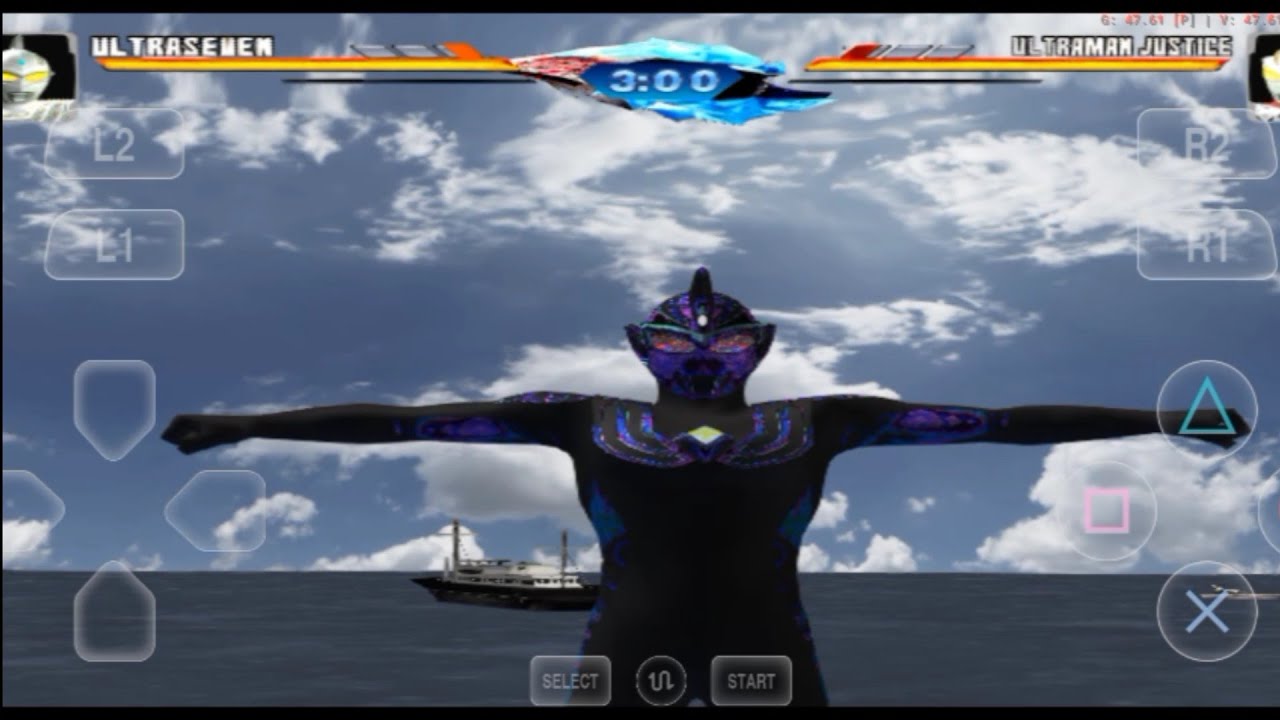 ultraseven vs ultraman justice BUG Ultraman FE3 PS2 - YouTube