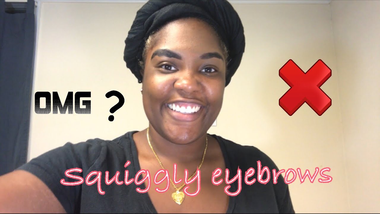 Squiggly eyebrow FAIL - YouTube