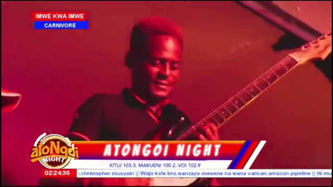 Kativui Mweene Live Performance At Carnivore During Atongoi Night 🔥🔥🎸🦂 ...