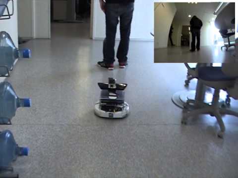 TurtleBot follower - YouTube